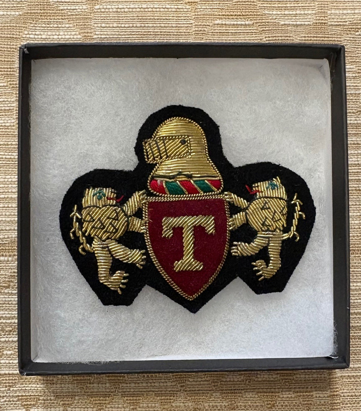 T-Crest Vintage Bullion Blazer Patch – Andover Collection