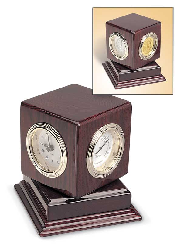 Cube Desk Clock Weather Station – Andover Collection